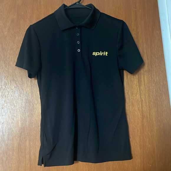 Spirit Airlines | Tops | Spirit Airlines Inflight Short Sleeve Polo ...